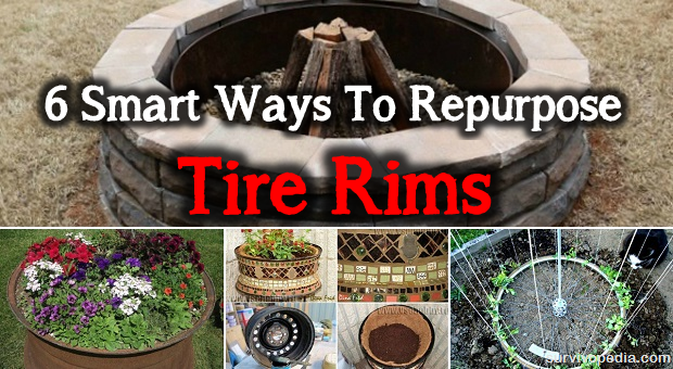 6 Smart Ways To Repurpose Tire Rims | Survivopedia